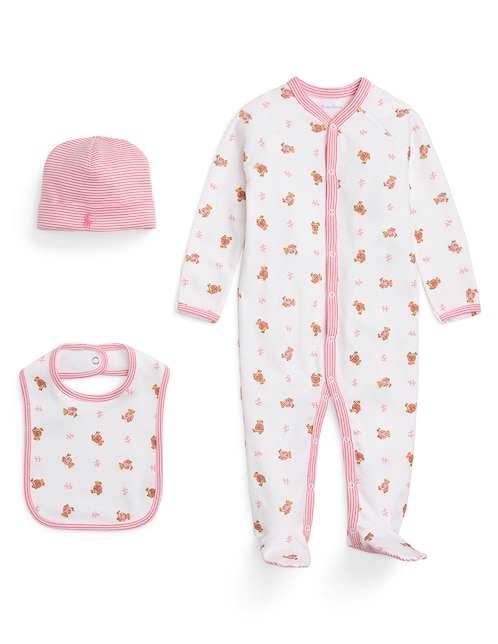 Set bebé Polo Ralph Lauren para niña 1
