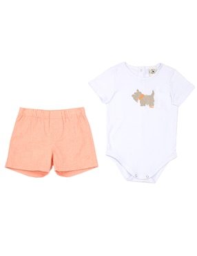 Conjunto Ferrioni Kilrain de algodón para bebé niño 2 piezas